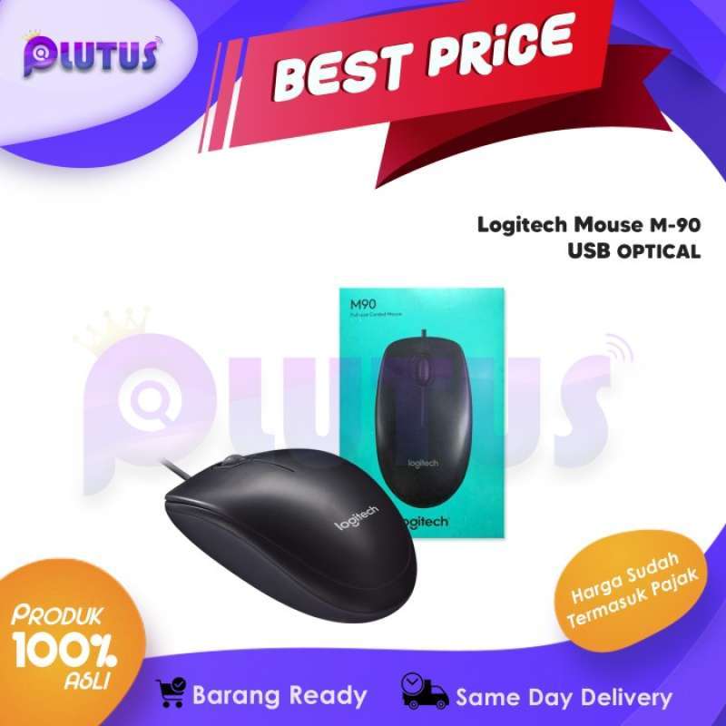 Promo Logitech Mouse M90 Optical Usb Diskon 29% di Seller Meena Store ...
