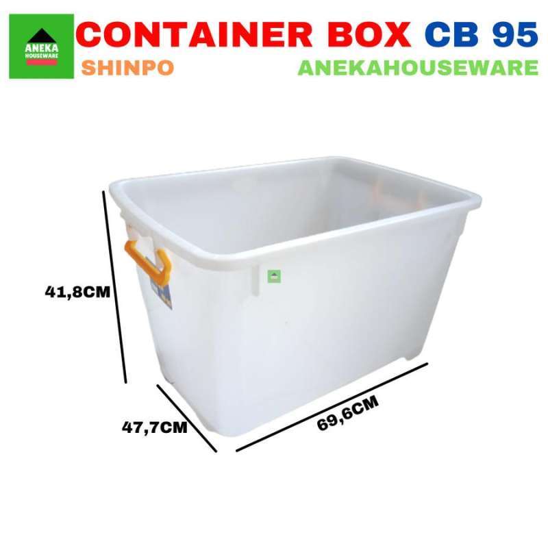 Jual Anekahouseware Container Box /Box Penyimpanan Tanpa Tutup CB 95 ...