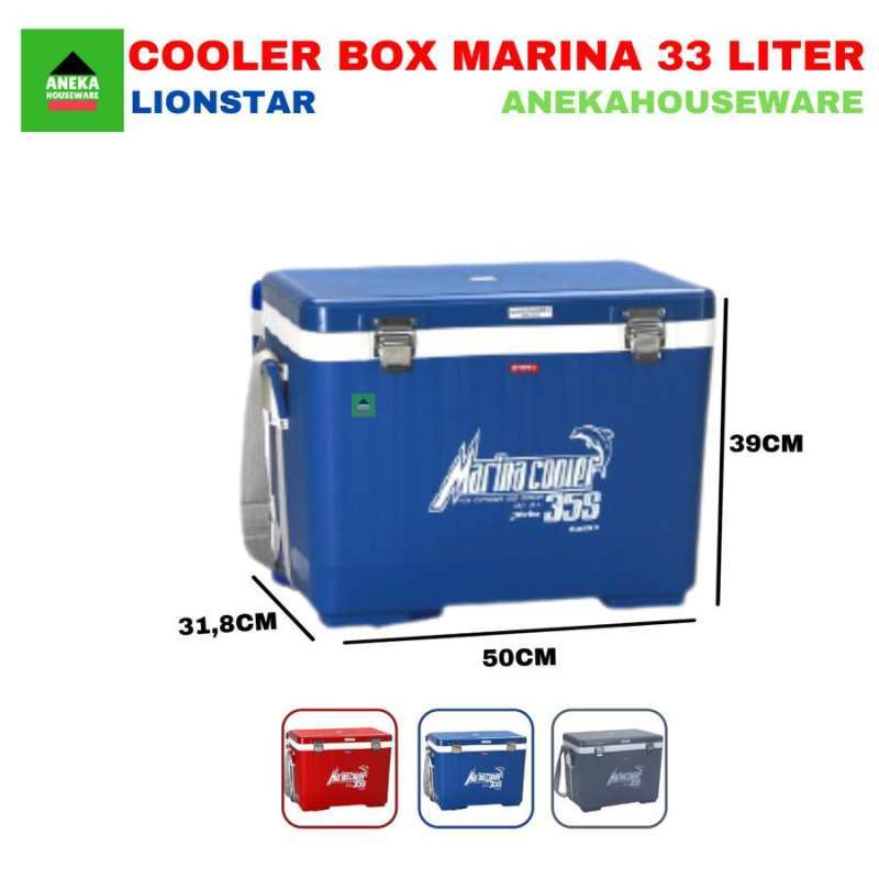 Jual Marina Cooler Box 33 Liter 35s Lion Star Di Seller Anekahouseware ...