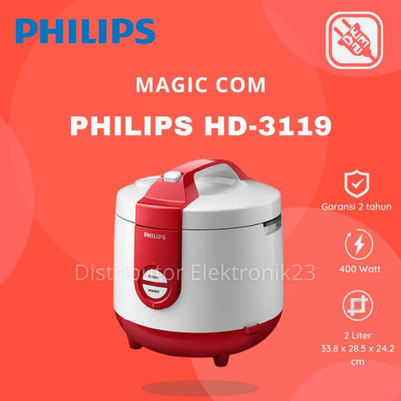 Jual PHILIPS Rice Cooker 2 L HD3119 di Seller MMT Garko - Kapuk, Kota ...