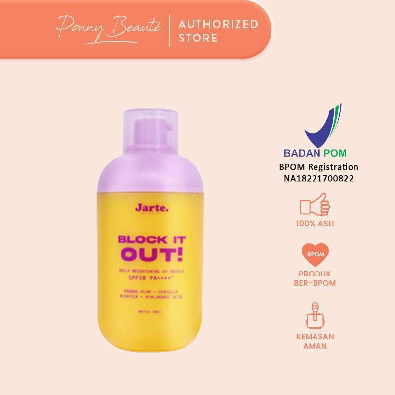Jual Jarte Block It Out Sunscreen - 50ml Di Seller Ponny Beaute - Kebon ...