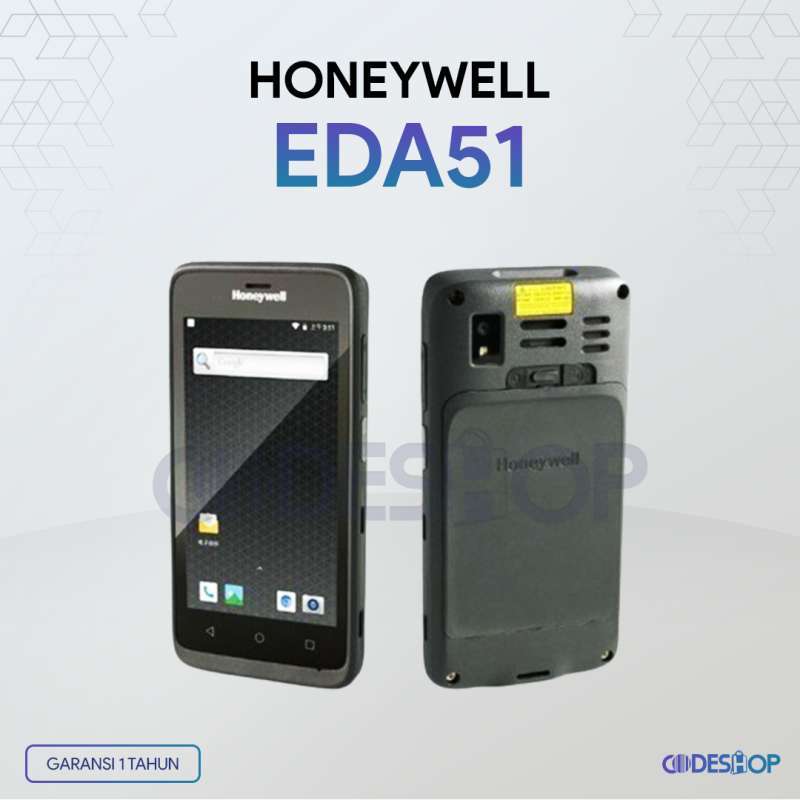 Jual Honeywell Eda 51 Scanner Barcode 2 Dimensi Android Nfc Di Seller Codeshop Semarang - Lamper ...