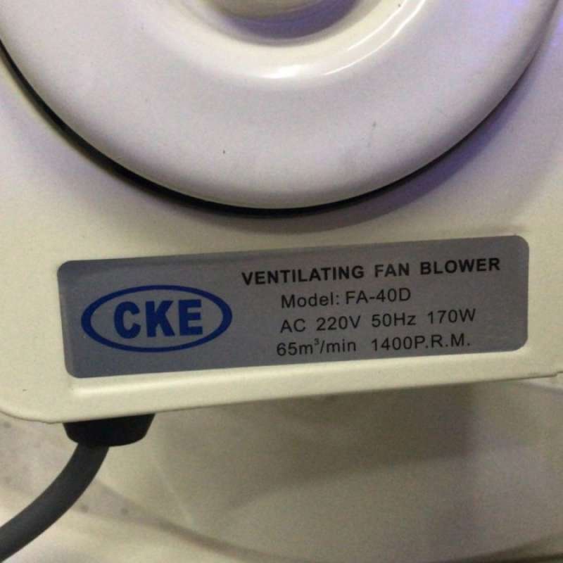 Jual Cke Exhaust Fan Esn-40d-yl 16 Inch Eksos Dinding Blower Gedung ...