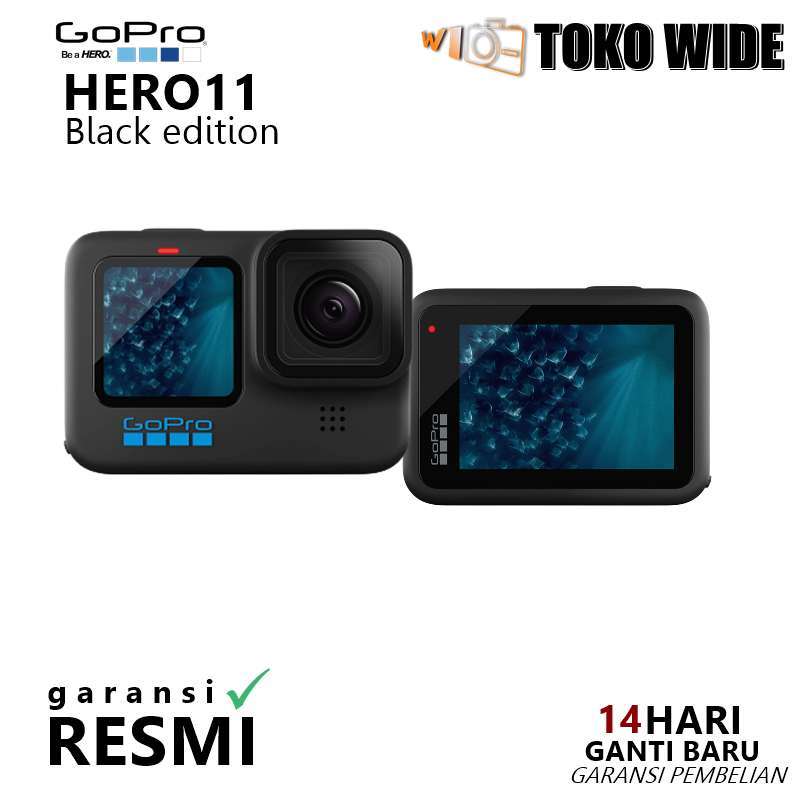 Promo [TOKO WIDE] GoPro HERO 11 Black Edition ActionCam Garansi Resmi ...