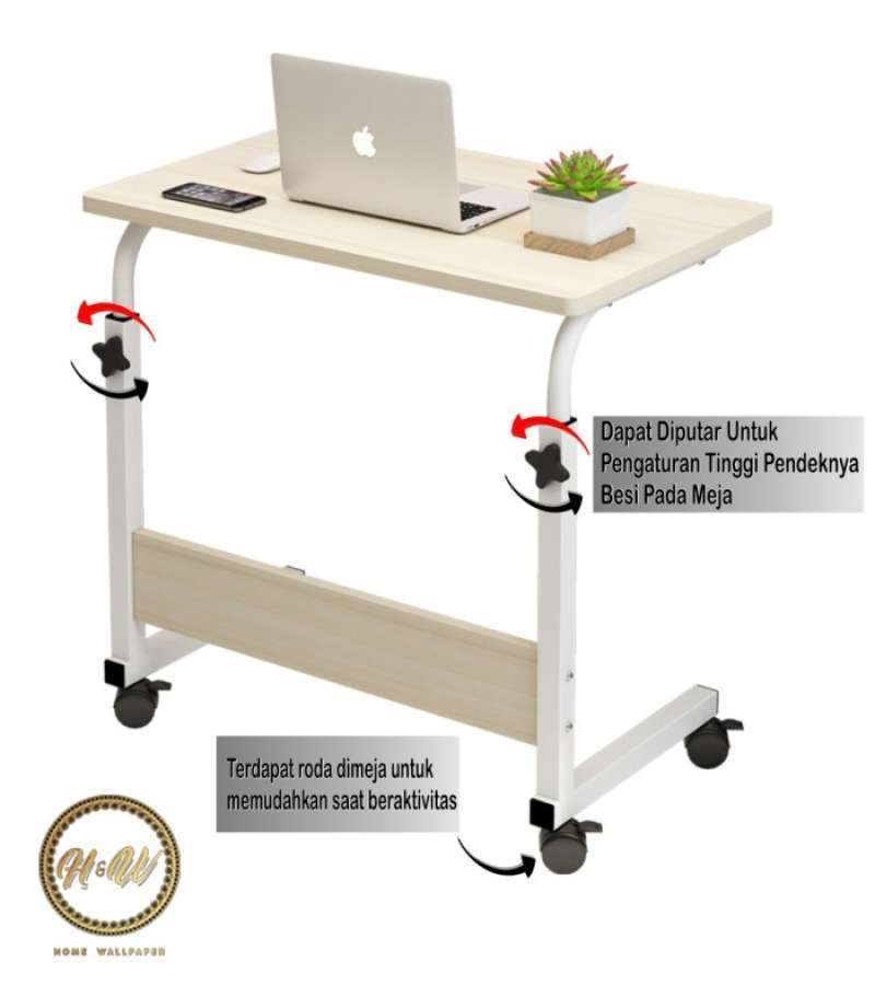 Jual Meja Laptop Portabel - Meja Laptop Roda - Meja Kerja Standing ...