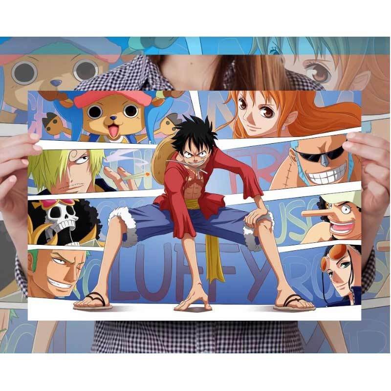 Jual OEM One Piece Action Figure Poster Anime [A3] di Seller Nostalgia ...