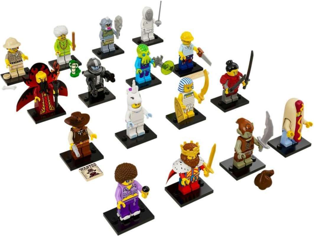 Jual Lego 71008 - Minifigures Series 13 Complete Set (16 Minifigures ...