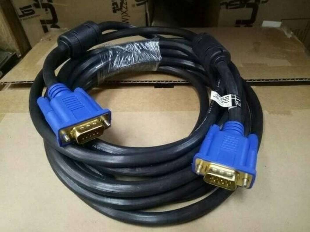 Jual KABEL VGA 15METER LAPTOP KE PROJECTOR LCD TV PANJANG 15 METER ...