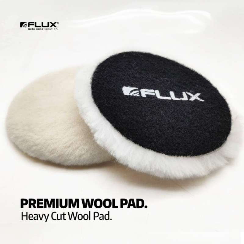 Promo FLUX WOOL PAD HEAVY CUT - WOOL PAD POLES PREMIUM TERBAIK Uk. 5,5 ...