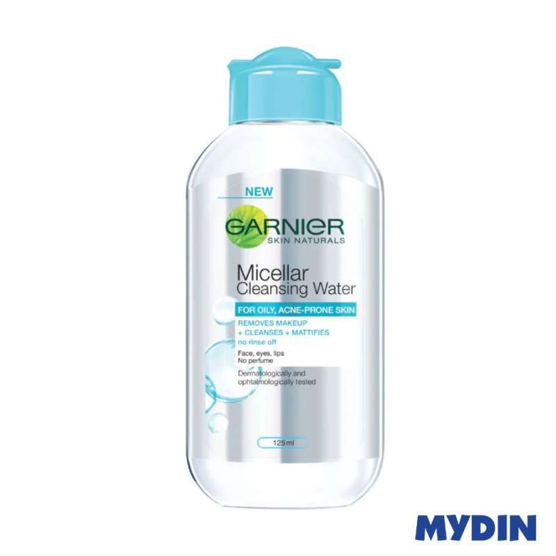 Jual Garnier Pure Active Micellar Cleansing Water Blue (125ml ...