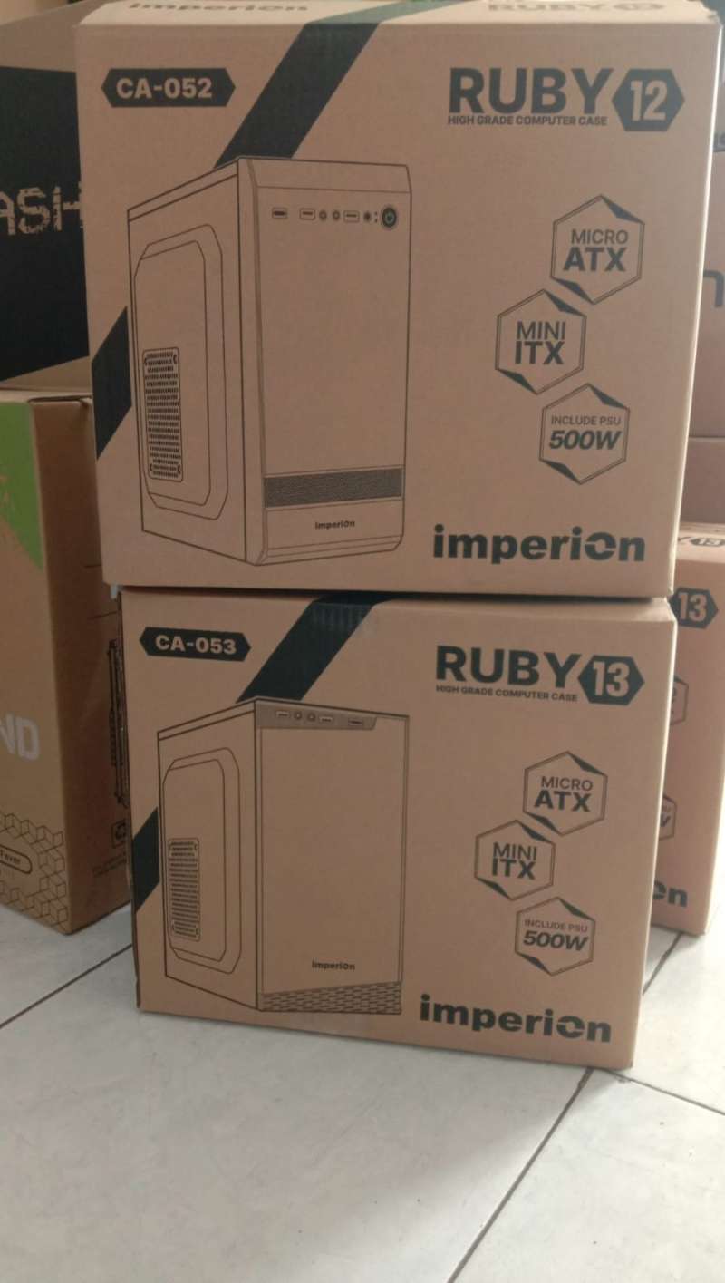 Jual PC Case Imperion Ruby Include PSU 500W - RUBY 13 di Seller Mantap Baru - Mantap Baru - Kota ...