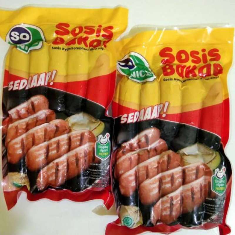 Jual Sonice sosis ayam bakar 500 g di Seller ANTO FROZEN FOOD SARASWATI ...