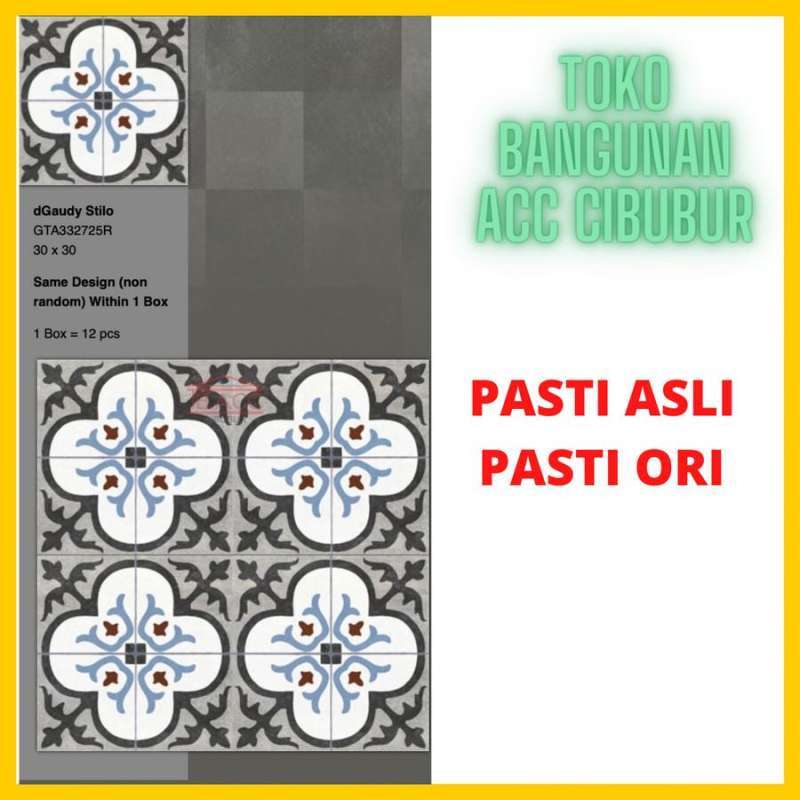 Jual Granit 30x30 Matt Batik Roman Granit GTA332725R dGaudy Stilo di ... Jual Granit 30x30 Matt Batik Roman Granit GTA332725R dGaudy Stilo di ...