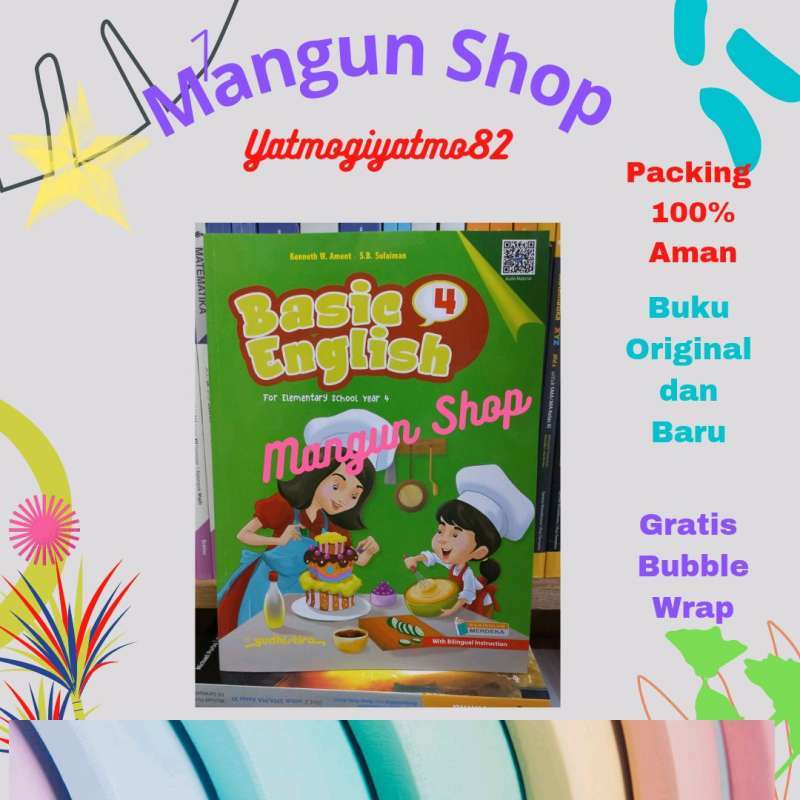 Jual Buku Basic English Kelas 4 Sd Kurikulum Merdeka Yudhistira Di ...