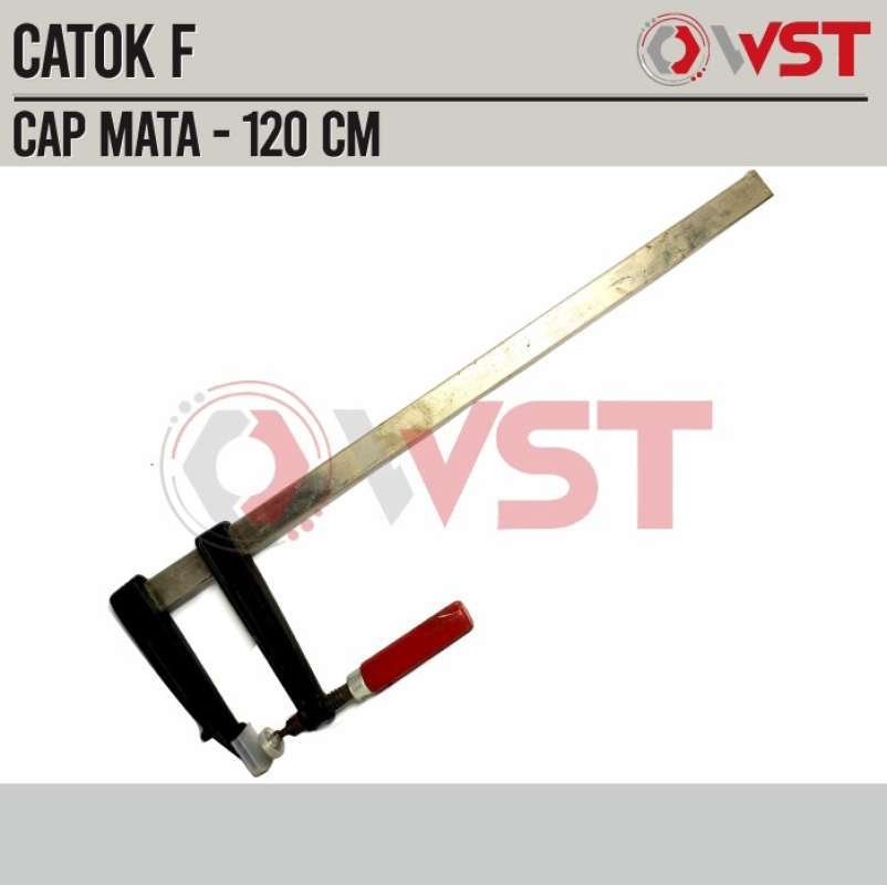 Promo Cap Mata Catok F 120Cm 1200Mm / Clamp F 1200 Mm / Penjepit Kayu ...