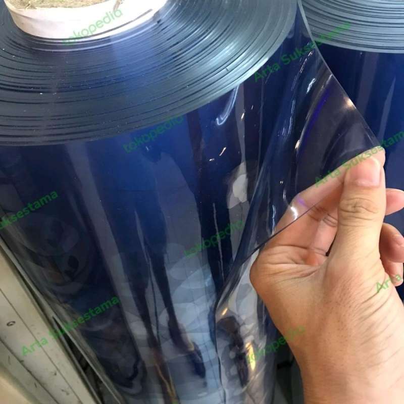 Jual Plastik Pvc Sheet 1mm Roll / Pvc Mika Fleksibel Bening / Mika Lentur Di Seller Arta ...