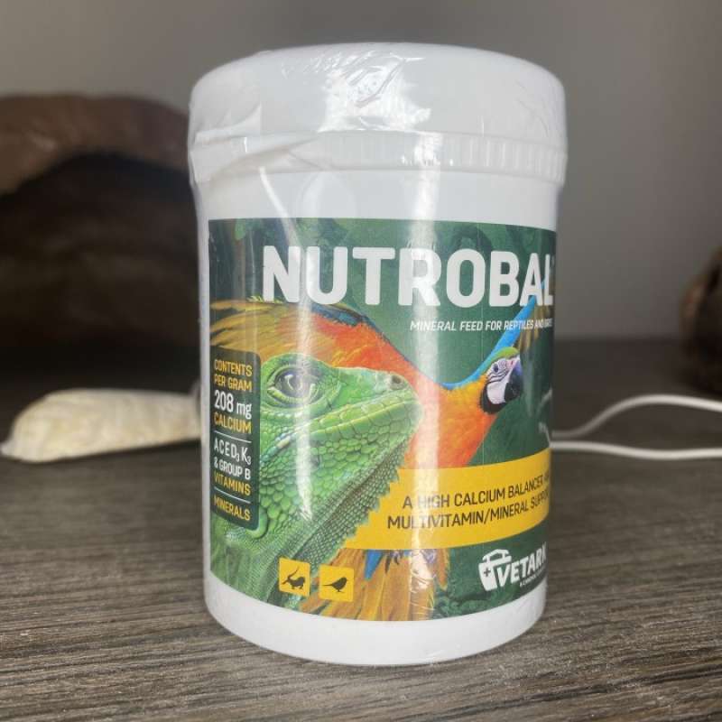 Promo Nutrobal by vetark calcium D3 multivitamin for birds and reptiles ...