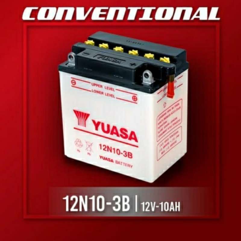 Jual AKI ACCU MOTOR SUZUKI THUNDER 250 ORIGINAL YUASA 12N10 3B BASAH di Seller Alfa Auto Race ...