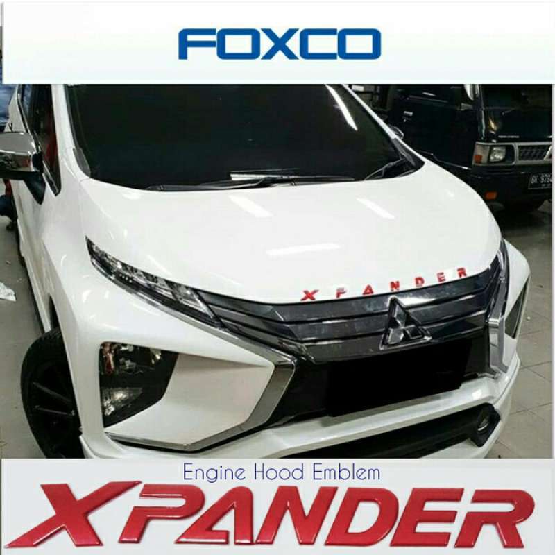Jual Engine Hood Emblem Mitsubishi Xpander Cat Warna Body di Seller ...