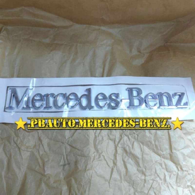 Jual Emblem Tulisan Mercedes-benz / Emblem Letter Mercedes Benz Di ...