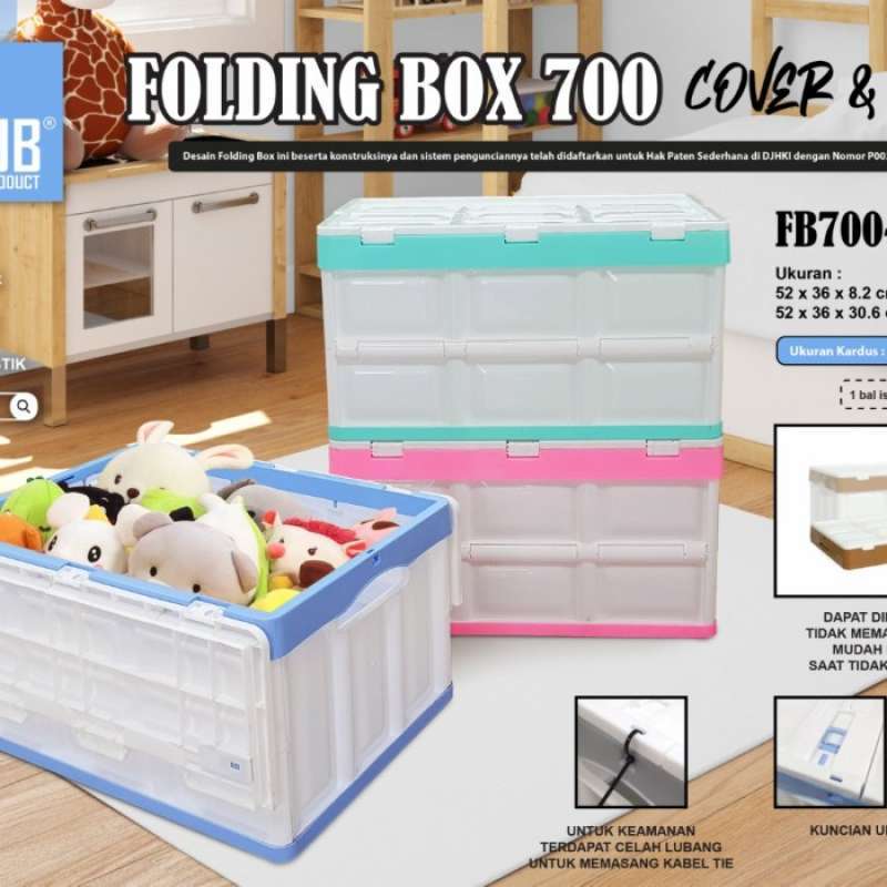 Promo Box Container Lipat Club Fb 700 / Kontainer Folding Plastik ...