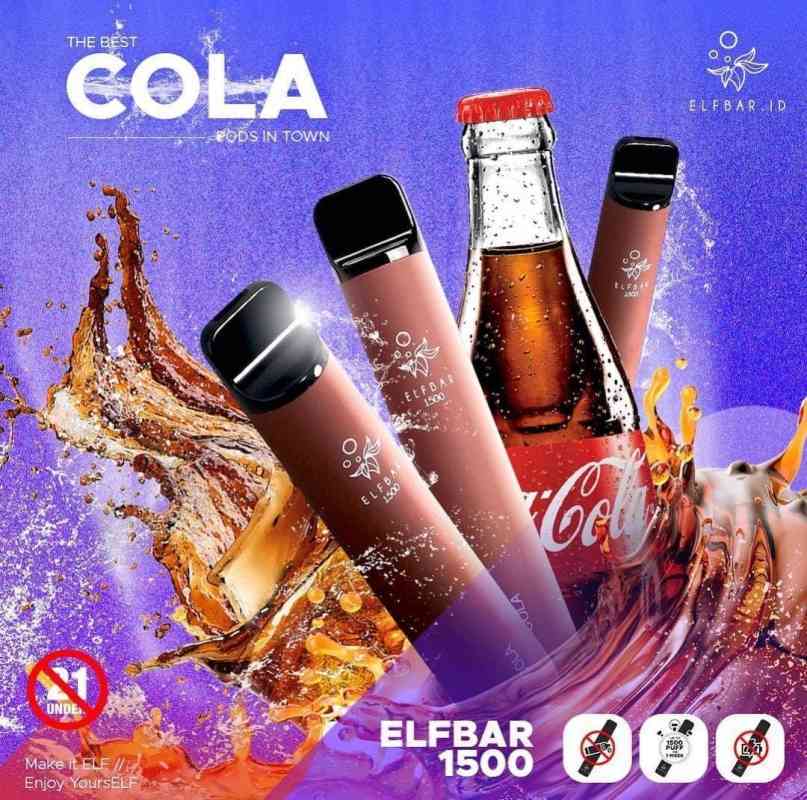 Jual Elfbar 1500 Cola Cola Disposable Vape Pod Kekinian di Seller ...