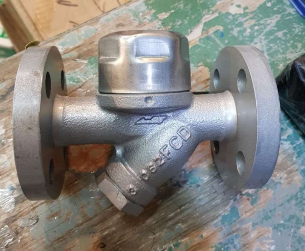 Promo Steam Trap 1/2 Thermodynamic Disc Trap Miyawaki Conn Flange JIS ...