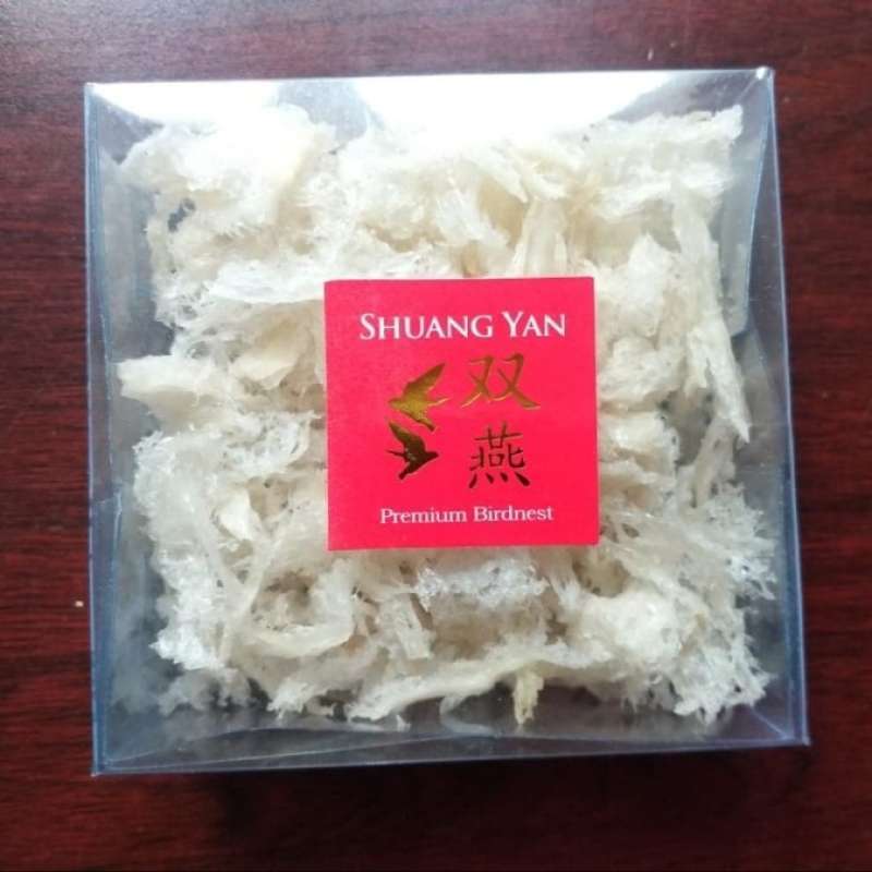 Promo Wki - Sarang Burung Walet Kering Birdnest Bird's Nest - Shuang ...