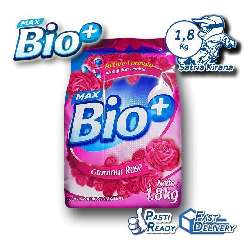 Jual MaxBio+ Glamour Rose [1800 gr | 1,8 Kg] Max BIO Plus Detergent ...