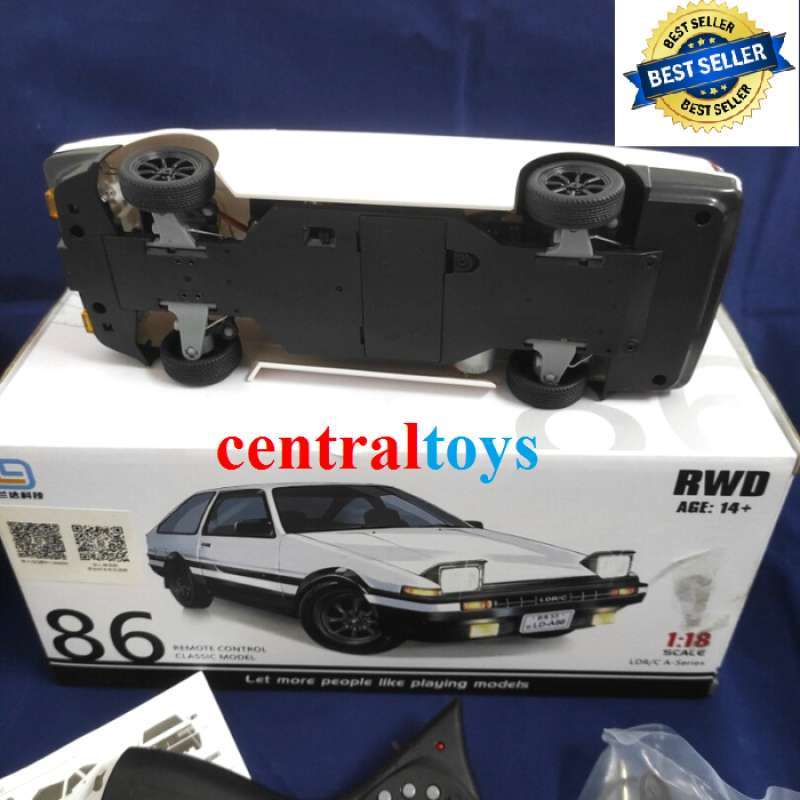 Jual Rc Drift Ld Ae86 Led Light Toyota Corolla Sprinter Trueno Gt Rtr 1 ...