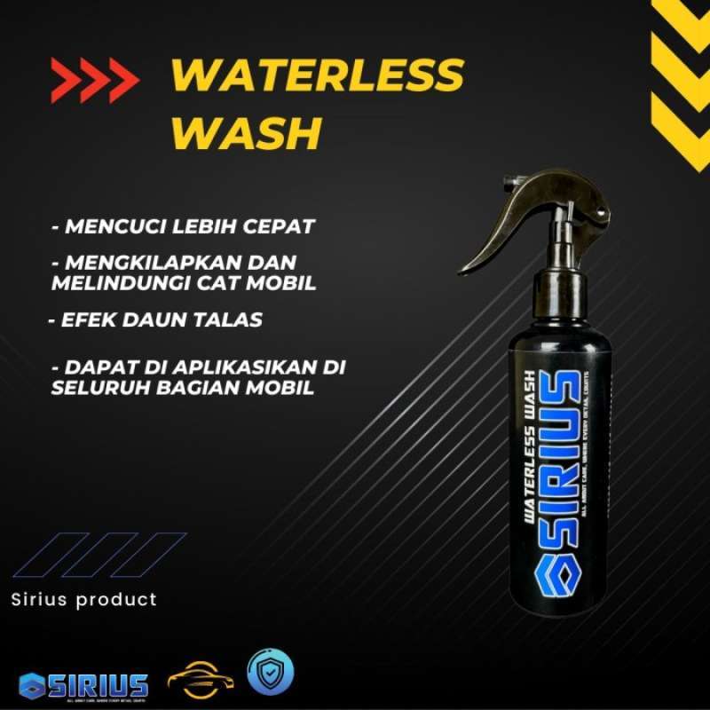 Jual SIRIUS WATERLESS WASH pencuci mobil tanpa air di Seller Alfa Auto ...