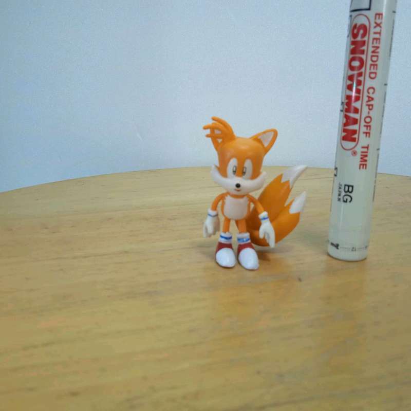 Jual mainan action figure mini tails sonic the hedgehog series tinggi ...