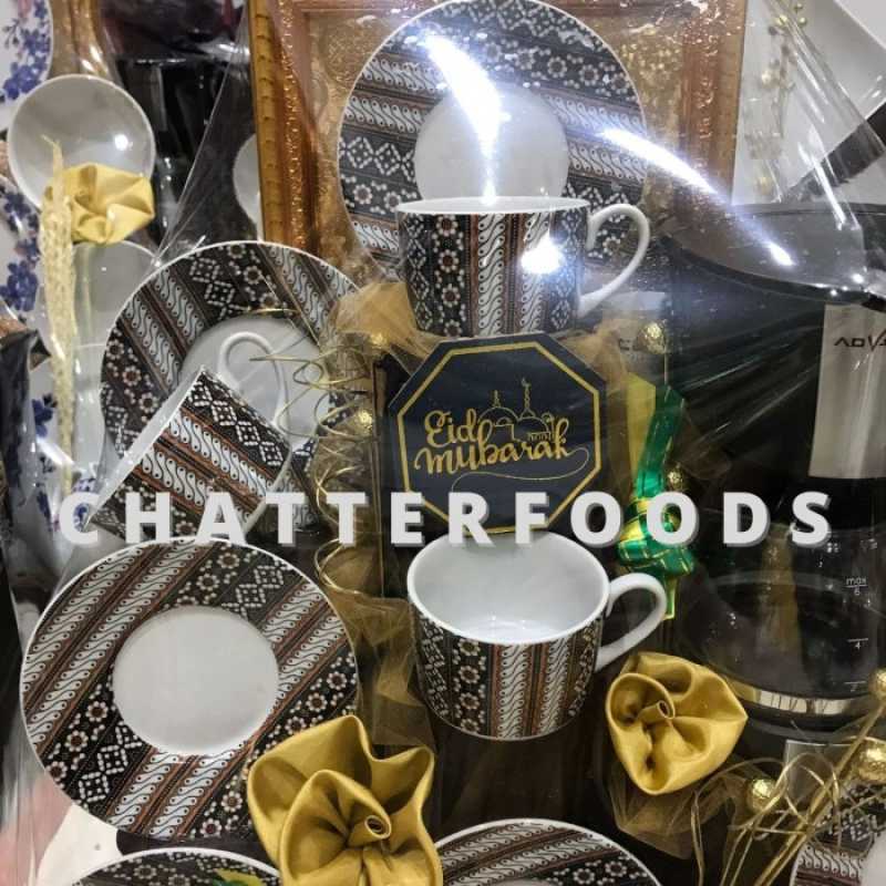 Promo Parcel Lebaran Tea Set + Coffee Maker (Premieum) / Parcel Pecah ...