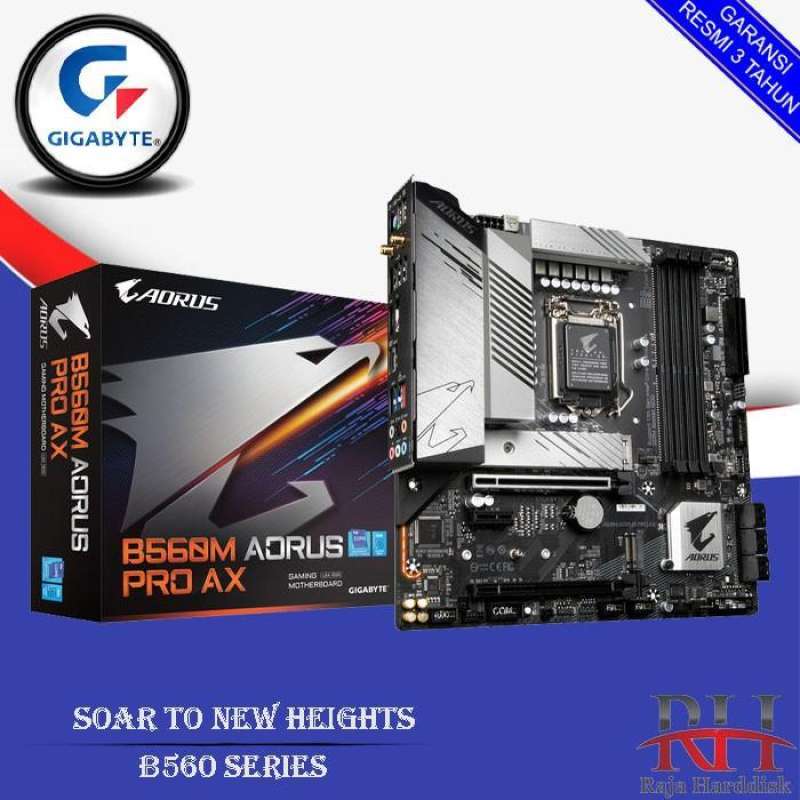 Jual Motherboard Gigabyte B560M AORUS-PRO AX (IntelB560,DDR4,LGA1200 ...