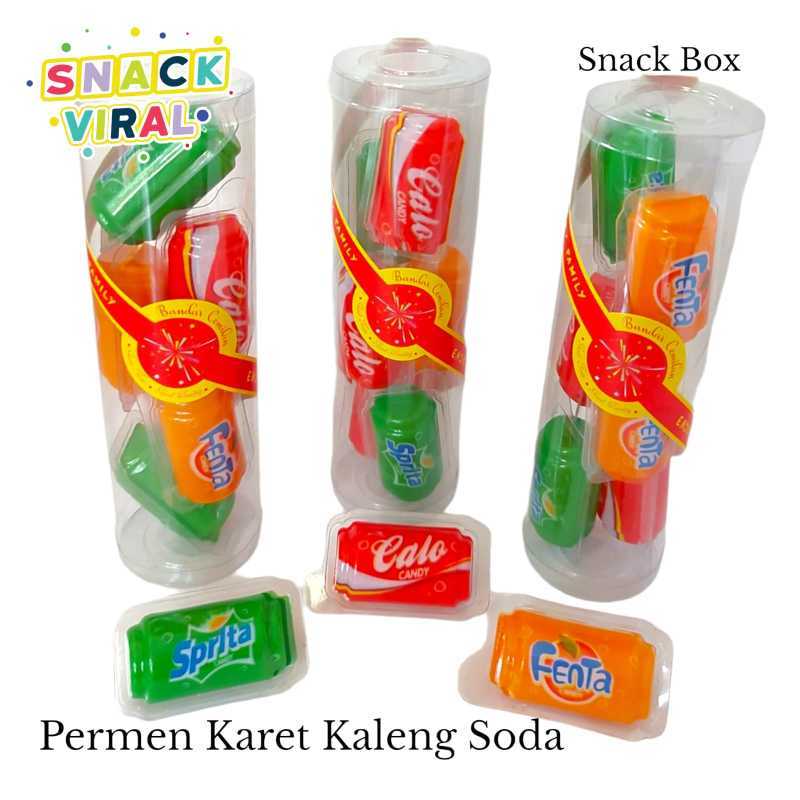 Jual Snack Viral - Permen Karet Seri Kaleng Soda Rasa Buah Snack Box ...