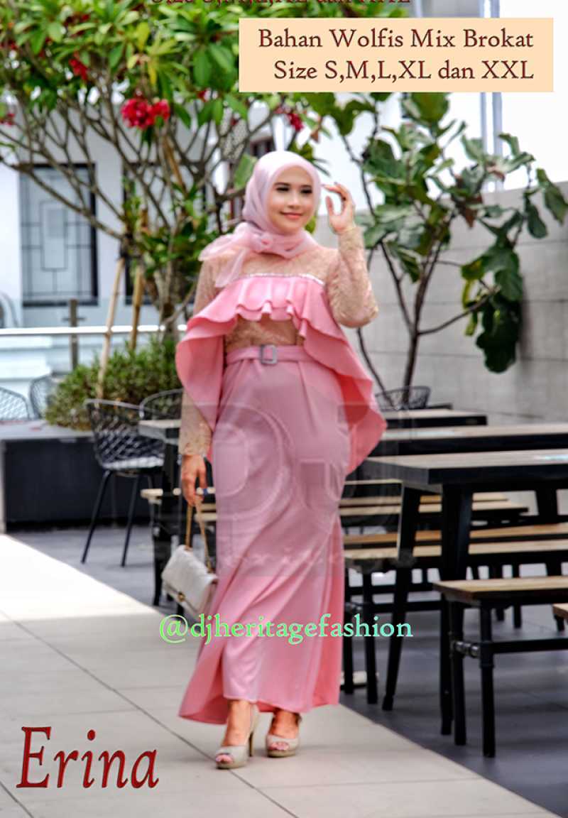 Promo DJ Heritage Fashion - Dress Duyung Brukat Mix Wolfis Gasper ...
