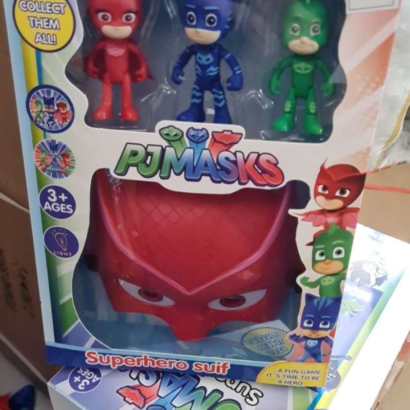 Jual mainan topeng Pjmask dan robot pj mask di Seller Oamra.indo - Kota ...
