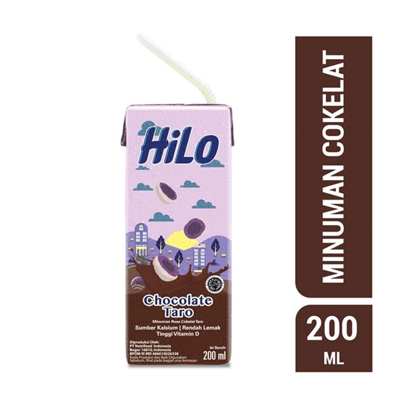 Jual Hilo Chocolate Taro Minuman Cokelat [200 mL] di Seller Nutrimart ...