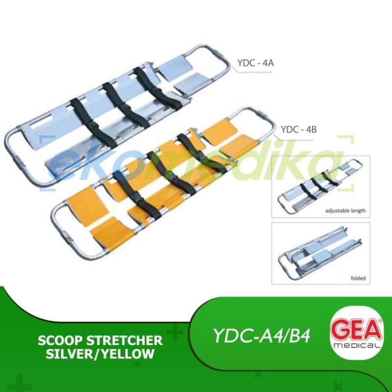 Jual GEA YDC-4A (SILVER) Scoop Stretcher Aluminium di Seller Ella Store ...