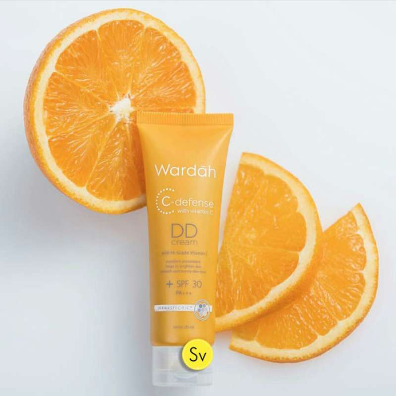 Promo Wardah C Defense DD Cream SPF 30 Natural Krim Muka Wardah Terbaru ...