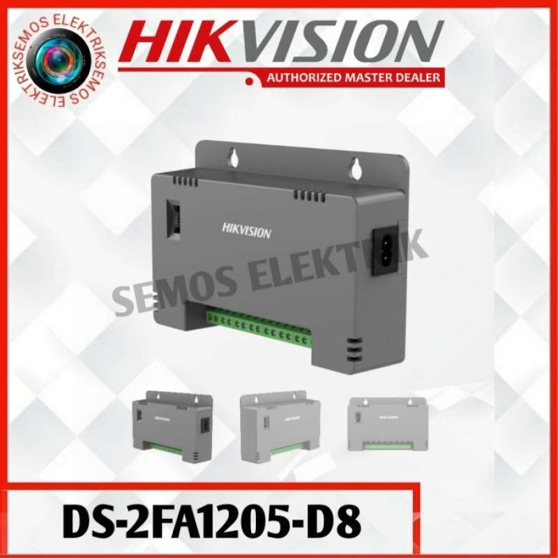 Jual Adaptor 8 Channel 1A / Adaptor Hikvision / Power Supply Hikvision ...