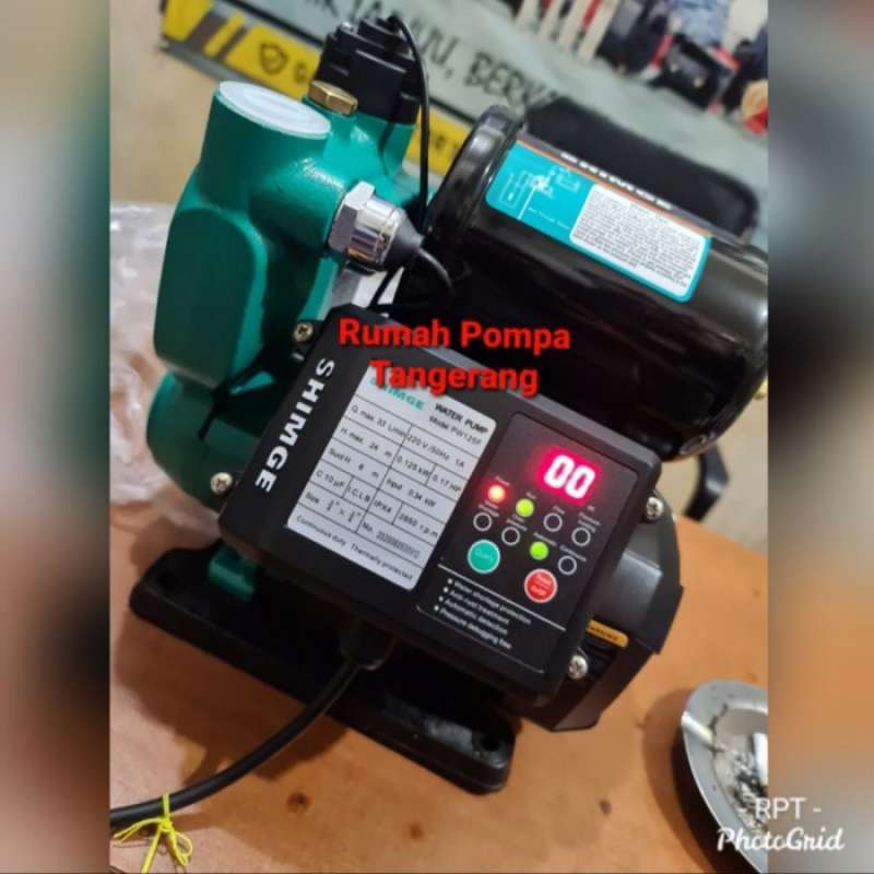 Promo Pompa Air Dorong Pompa Booster Shimge Pw 370 F Diskon 10% di ...