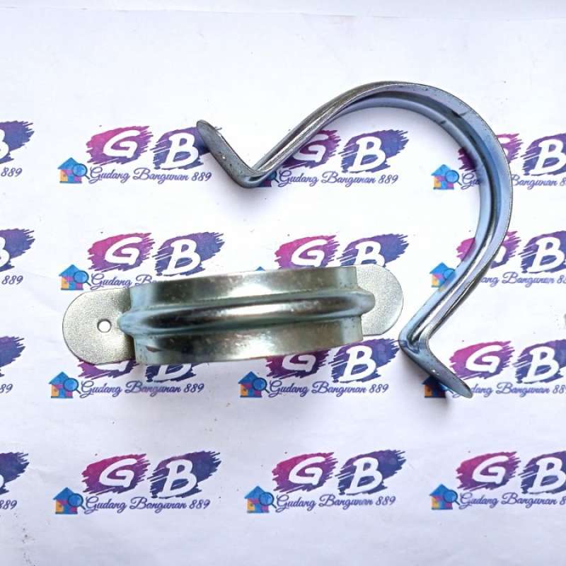 Promo Klem Besi Omega/Clamp Pipa 3 Inci(5Biji) Diskon 30% di Seller ...