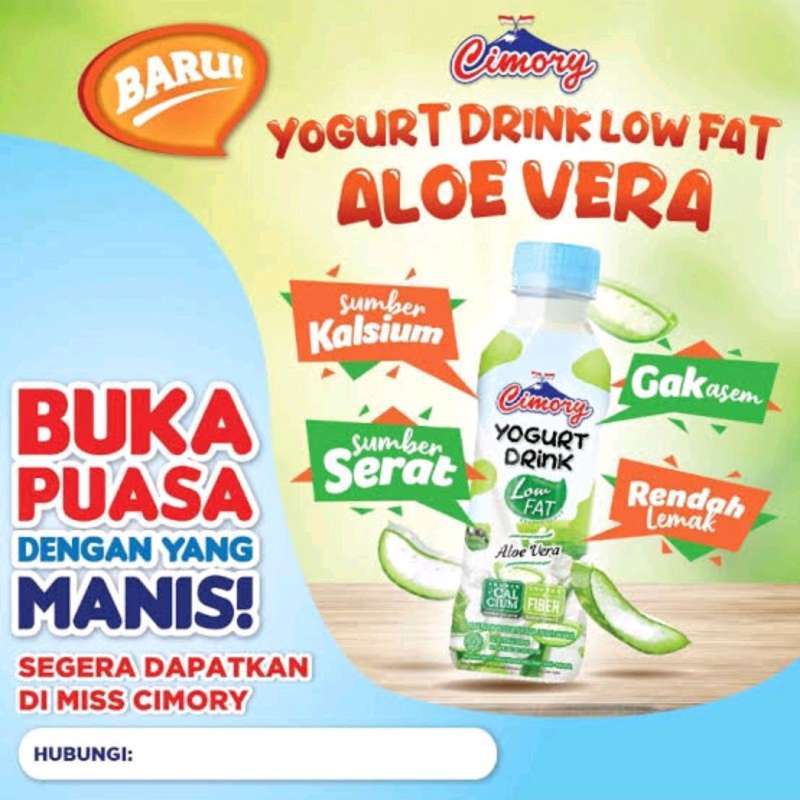 Promo Cimory Yogurt Drink Low Fat Aloe Vera 240 ml Diskon 18% di Seller Jangkrikrecehan ...