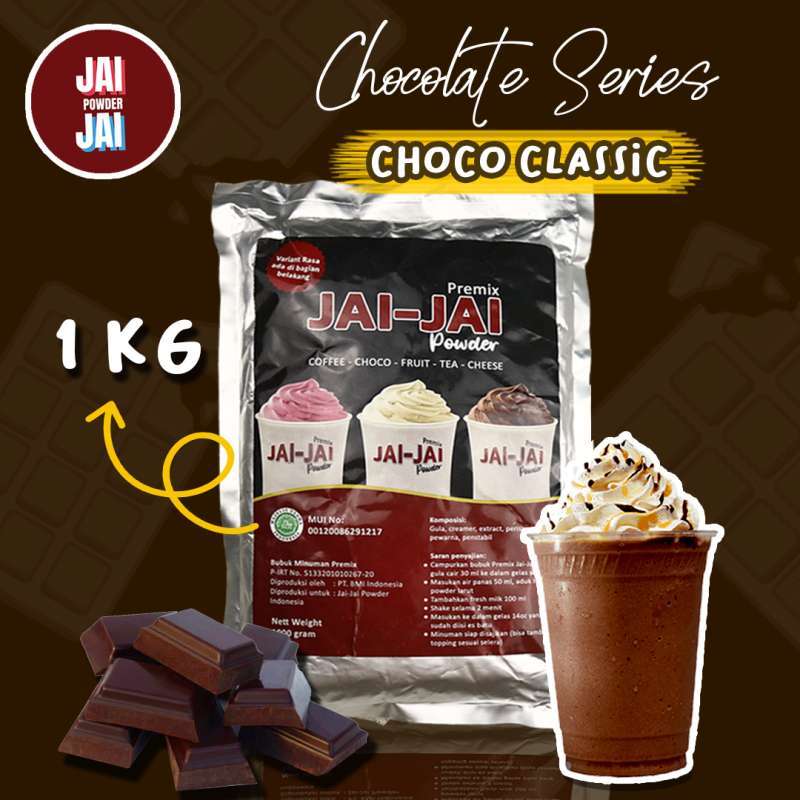 Promo Bubuk Minuman 1 Kg - Choco Classic - Jai Jai Powder Diskon 10% di ...