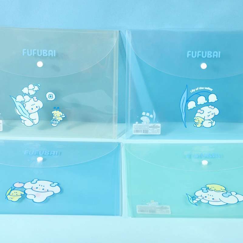Promo Map Plastik Bening Biru Fubai / Expanding File Lucu di Seller ...