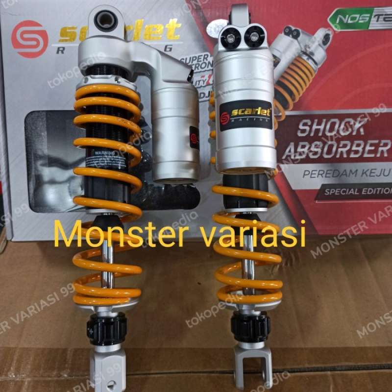 Jual Shock Breaker Tabung Atas Scarlet Nos Tech Nmax 155 Old Di Seller ...