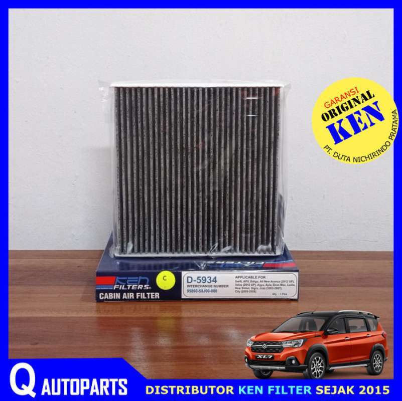 Jual KEN Filter AC Suzuki XL7 Carbon Active di Seller Alfa Auto Race ...