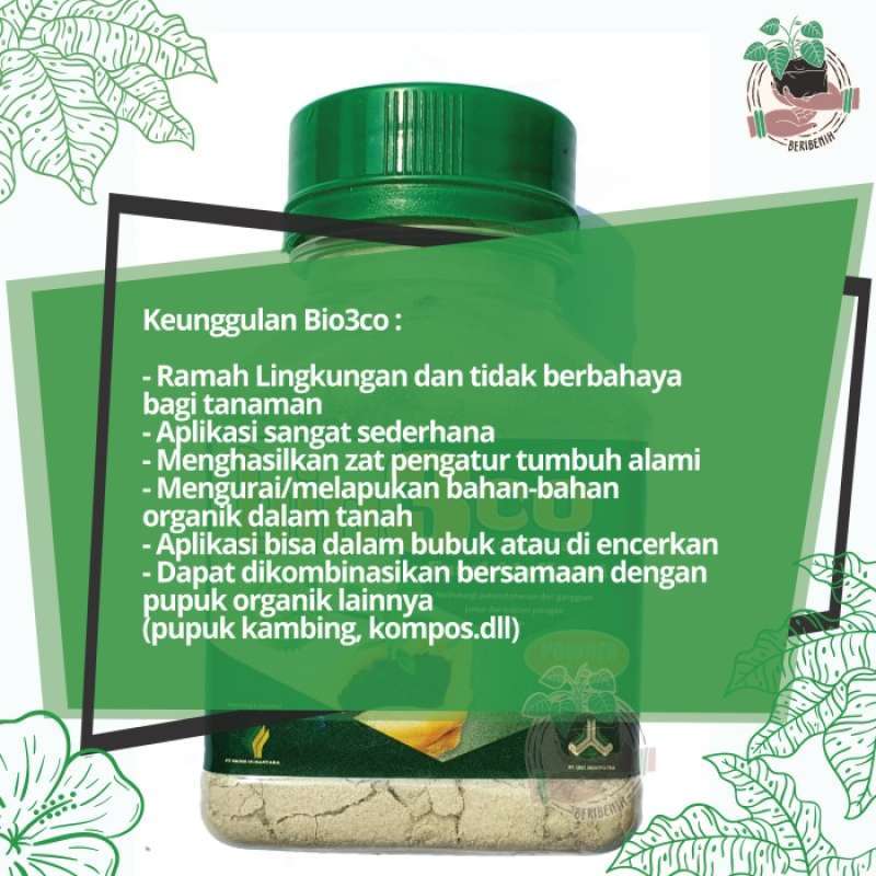 Promo Bio3Co Fungisida Hayati-Trichoderma Sp Biofungisida Tanaman Hias ...