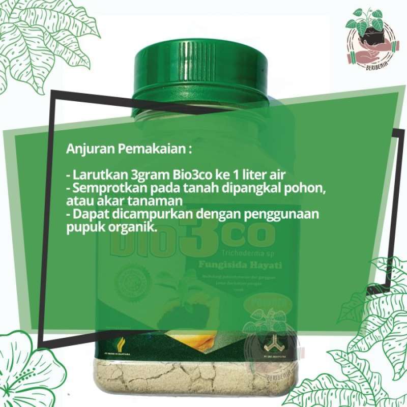 Promo Bio3Co Fungisida Hayati-Trichoderma Sp Biofungisida Tanaman Hias ...